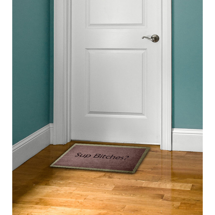 Fleur De Lis Living Bennett Sup Bitches 40 x 70 cm | Wayfair.co.uk